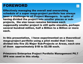 080613 Mega-Project Schedule Integration & Management RCF Method-1 | PDF