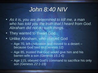 080615 Whos Your Daddy John 8 31 47 Wells (Sermon Only) | PPS