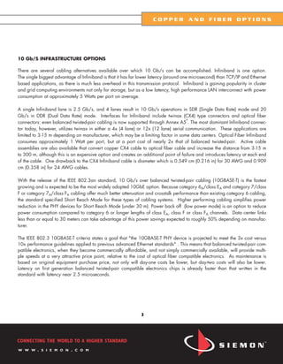 Comparing Copper and Fiber Options Data Center | PDF | Computer ...