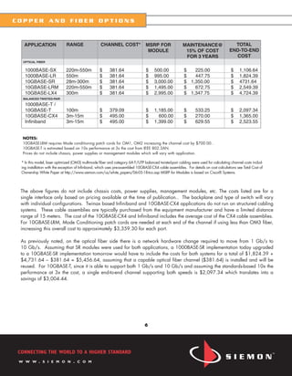 Comparing Copper and Fiber Options Data Center | PDF | Computer ...