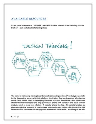 DESIGN THINKING | PDF