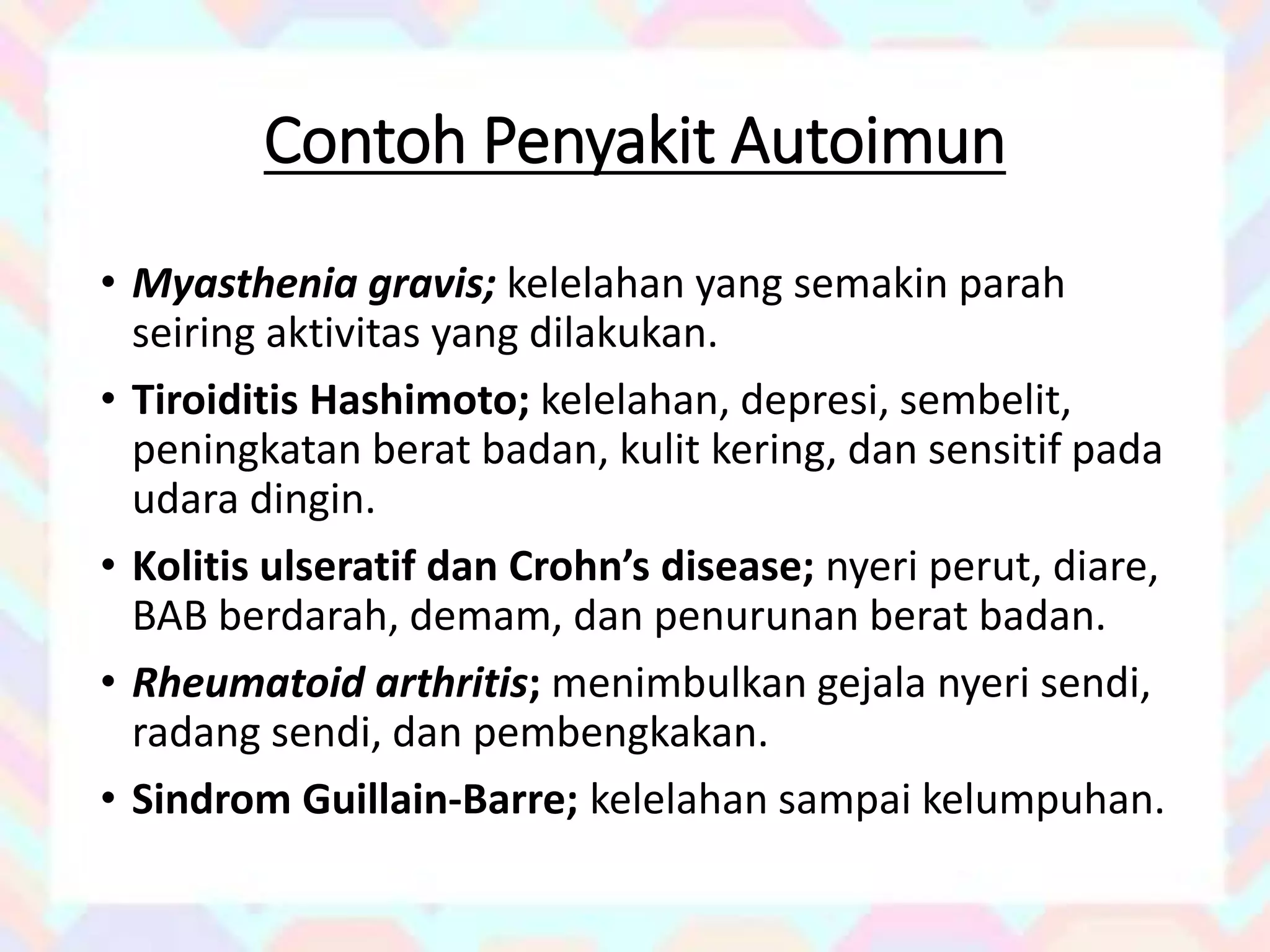 08 09 isu diet mutakhir - autoimun | PPTX