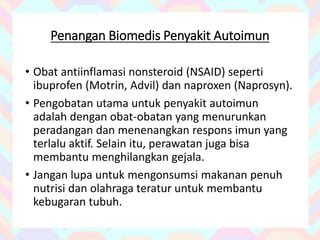 08 09 isu diet mutakhir - autoimun | PPTX