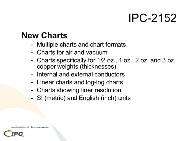 080930 Ipc 2152 Standard For Determining Current Carrying Capacity | PPT