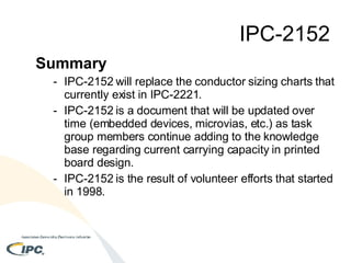 080930 Ipc 2152 Standard For Determining Current Carrying Capacity | PPT