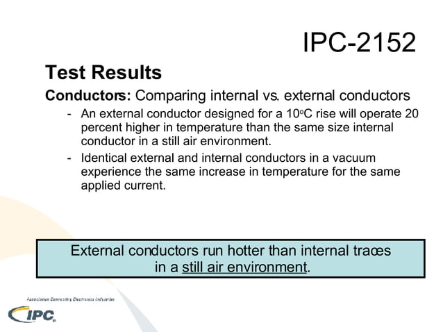 080930 Ipc 2152 Standard For Determining Current Carrying Capacity | PPT