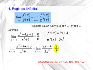 Derivades 2n de Batxillerat CCSS | PDF