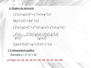 Derivades 2n de Batxillerat CCSS | PDF