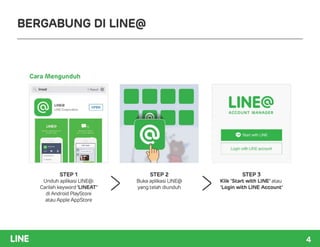 LINE@ - Panduan Pengguna / Manual Book | PPT