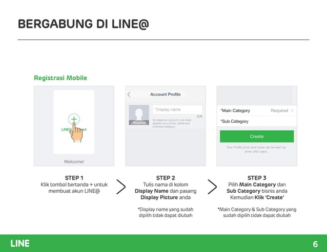 LINE@ - Panduan Pengguna / Manual Book | PPT