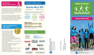 Walks for Cancer Brochure FINAL | PPT