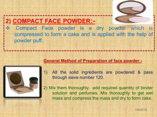 Dental and cosmetic preparations | PPTX