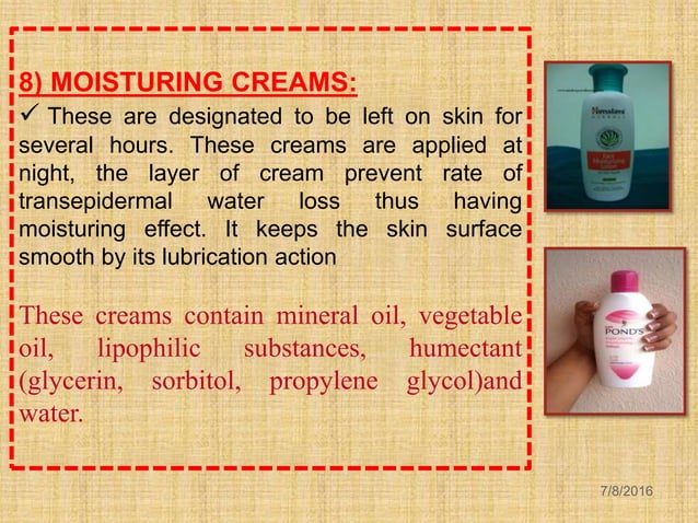 Dental and cosmetic preparations | PPTX | Skin and Dermatology ...