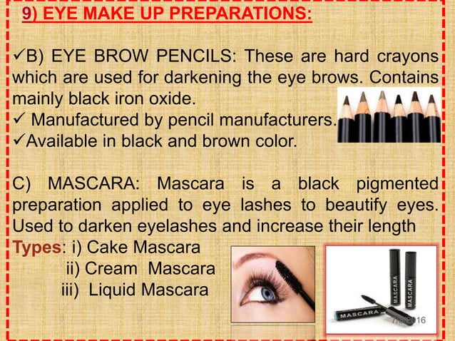 Dental and cosmetic preparations | PPTX | Skin and Dermatology ...