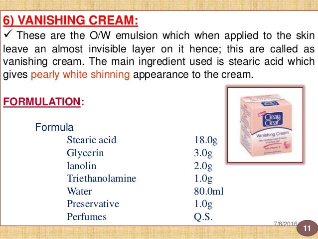 Dental and cosmetic preparations