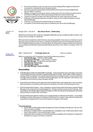 Craig Watt CV short | PDF
