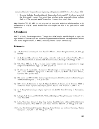 An Automatic Clustering Technique for Optimal Clusters | PDF
