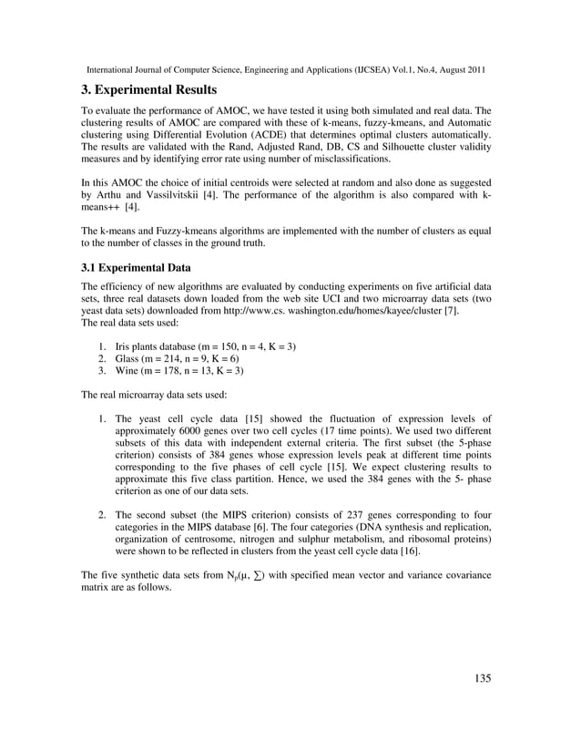 An Automatic Clustering Technique for Optimal Clusters | PDF