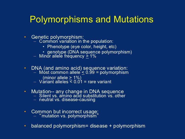 08.13.08: DNA Sequence Variation