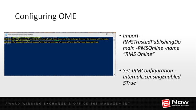 Office 365 Message Encryption | PPT