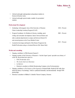 Resume 2015 Valier | PDF