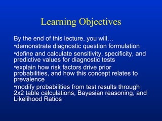 Diagnostic Reasoning I and II | PPT