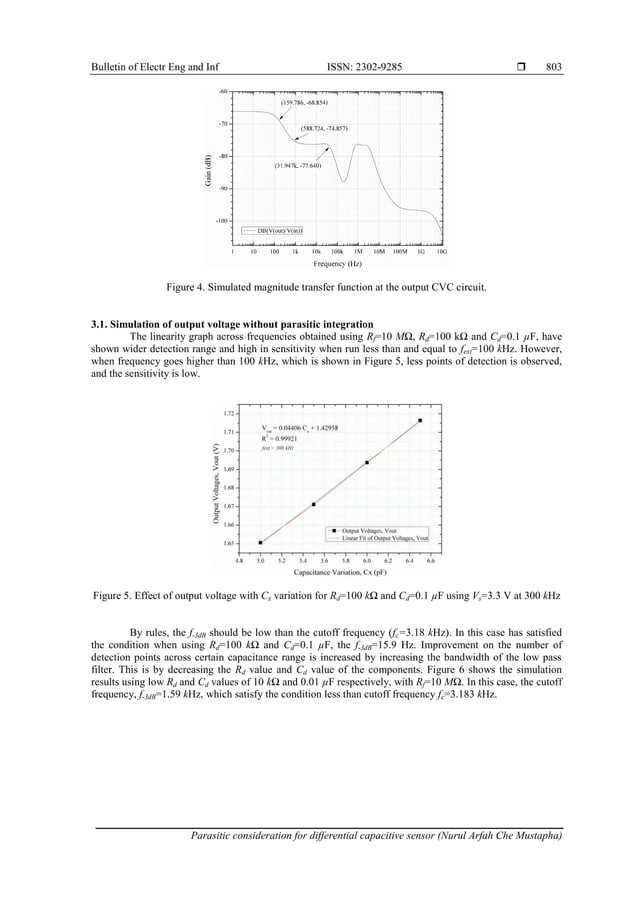 Parasitic consideration for differential capacitive sensor | PDF | Physics | Science