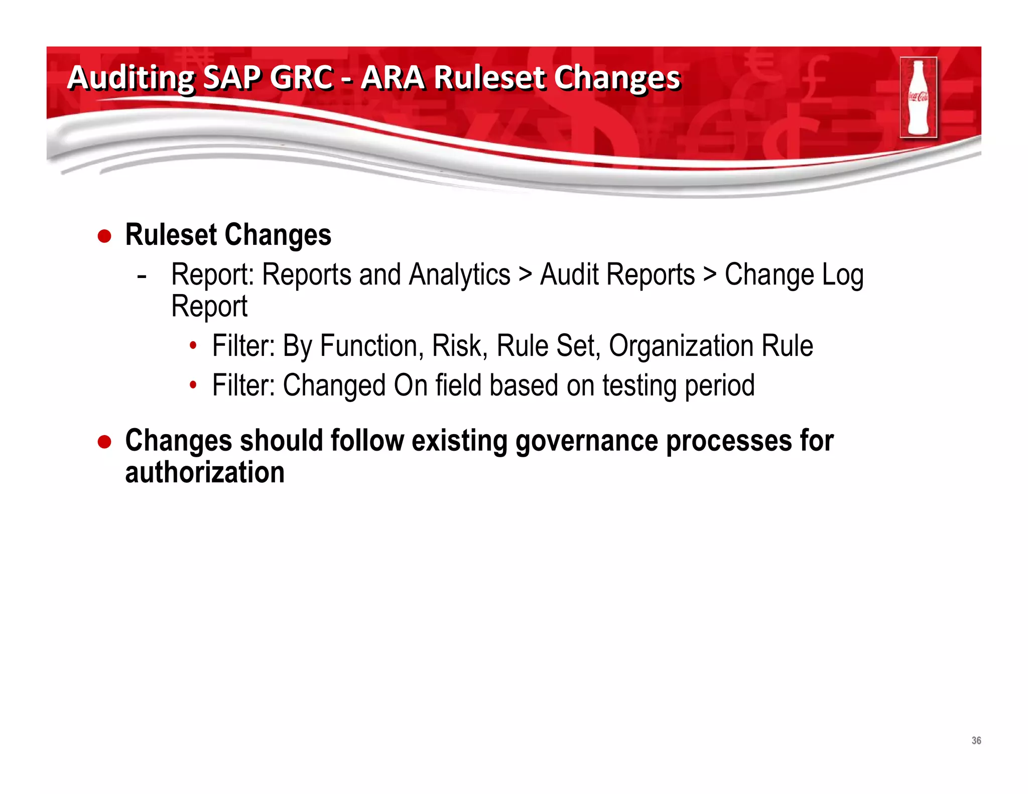 081712 isaca-atl-auditing sap-grc | PDF