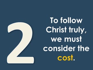 081817 The Cost of Discipleship | PDF