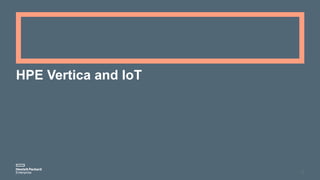 VoltDB and HPE Vertica Present: Building an IoT Architecture for Fast + Big Data | PDF