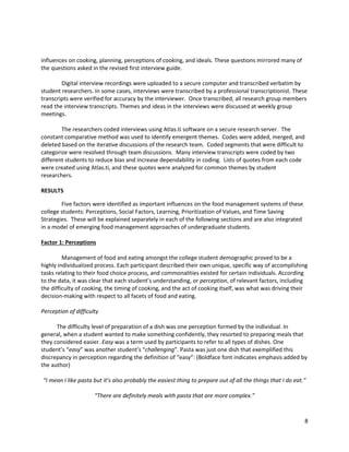 Undergraduate-Food-Choice-Research-Group-Final-Paper-May-2015 | PDF