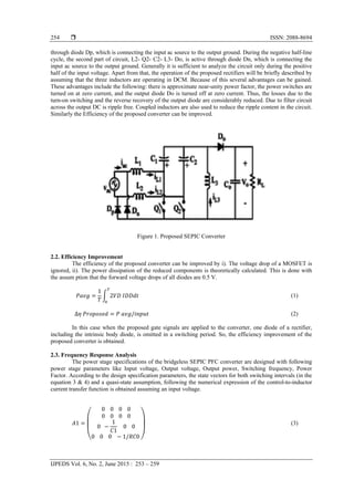 Closed Loop Analysis of Bridgeless SEPIC Converter for Drive Application | PDF