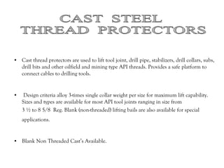 Oil Field Supplies presentation | PPT