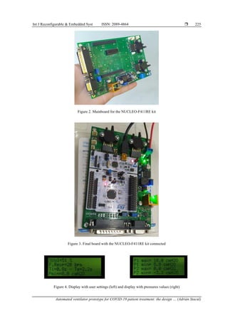 Automated ventilator prototype for COVID-19 patient treatment: the ...