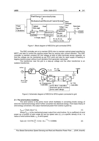 Flux Based Sensorless Speed Sensing and Real and Reactive Power Flow Control with Look-up Table ...