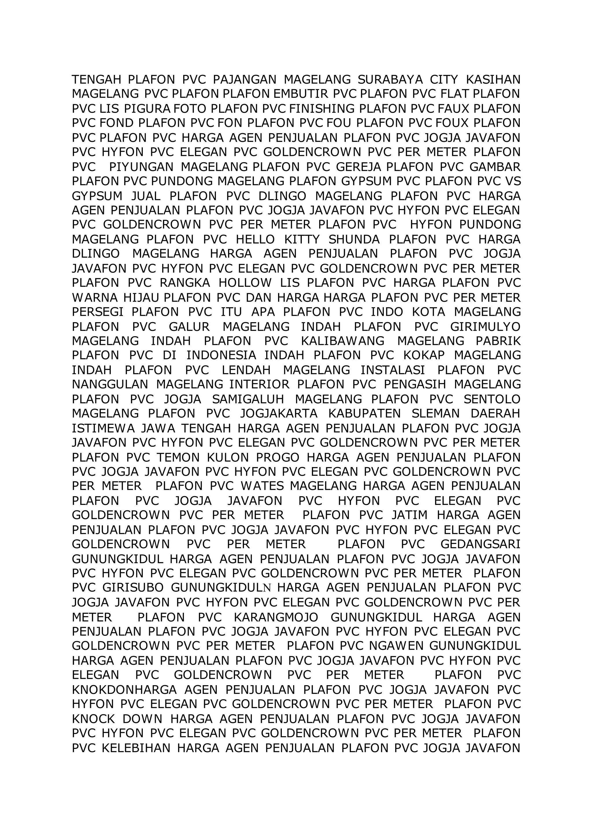 082138579056 agen penjualan plafon pvc shunda di magelang | DOCX