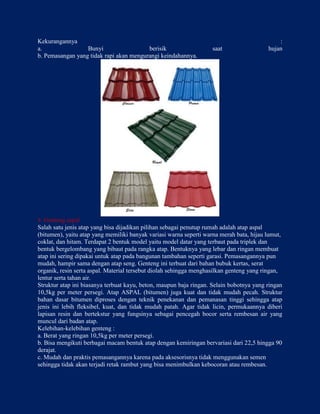 0821 8614 8884, jenis jenis genteng rumah, www.jualgentengbeton | PDF