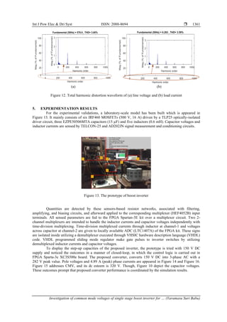 Investigation of common mode voltages of single stage boost inverter ...