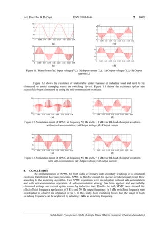 Solid-State Transformer (S2T) of Single Phase Matrix Converter | PDF