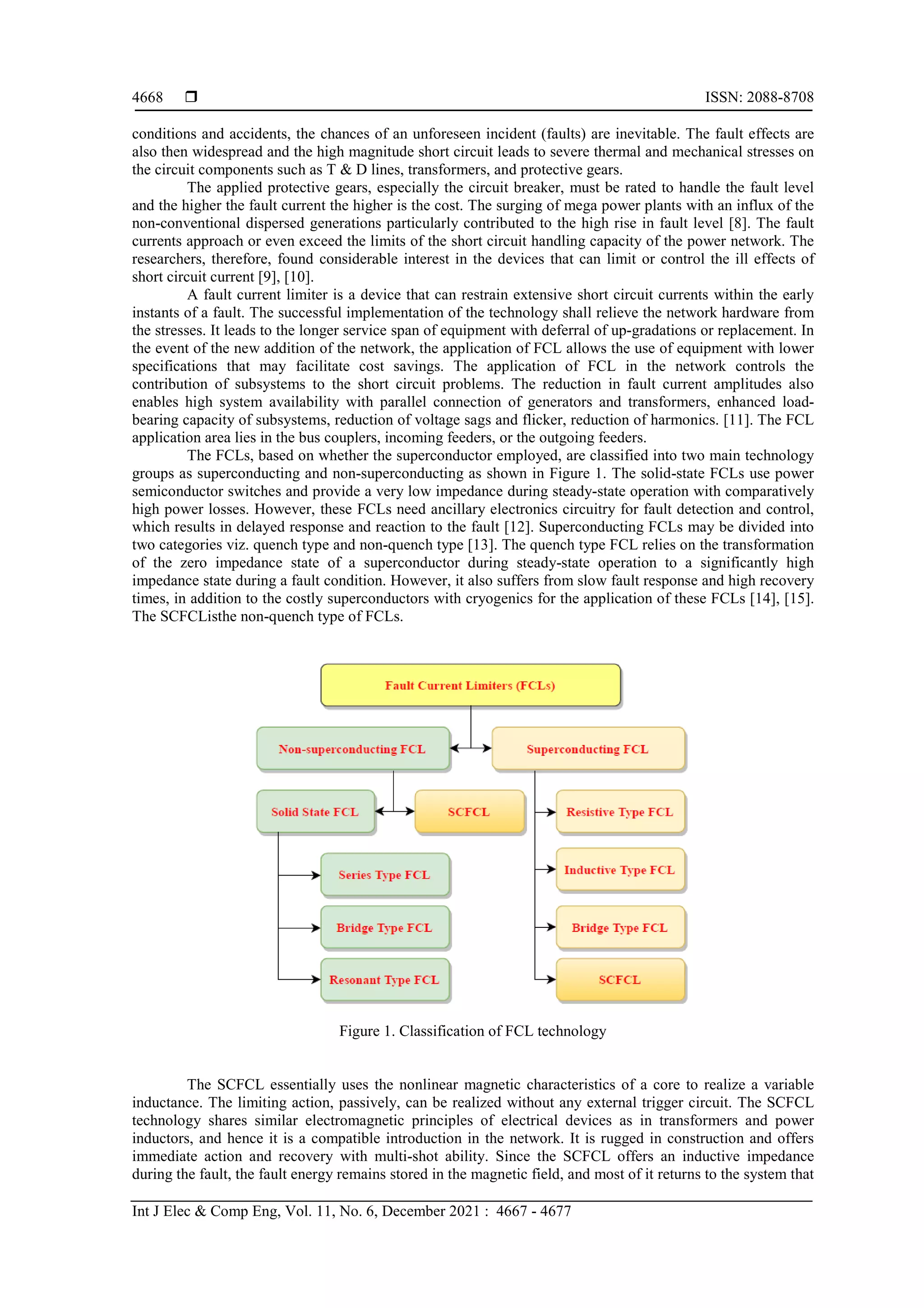 Single core configurations of saturated core fault current limiter ...