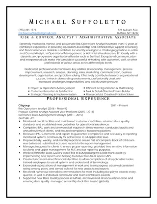 Michael Suffoletto Resume | PDF