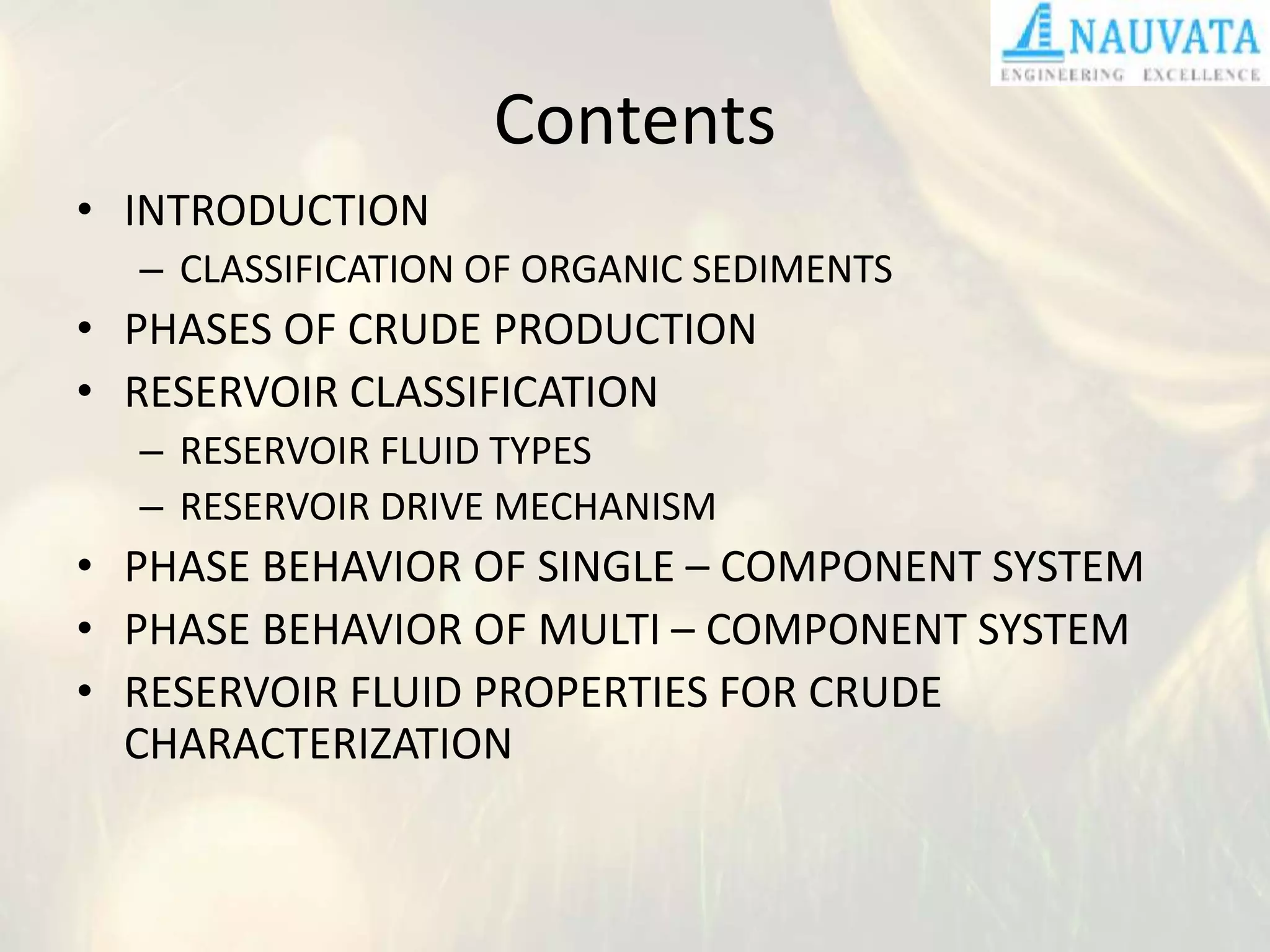 Reservoir basics | PPTX