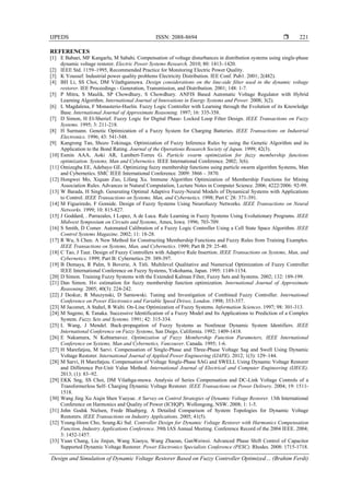 Design and Simulation of Dynamic Voltage Restorer Based on Fuzzy Controller Optimized by ANFIS | PDF