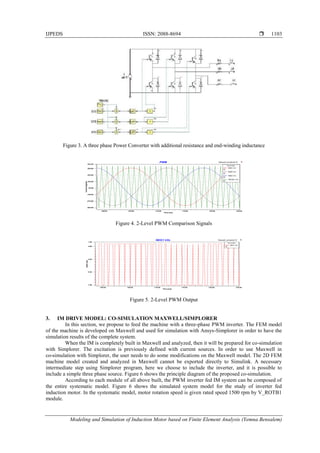 Modeling and Simulation of Induction Motor based on Finite Element Analysis | PDF