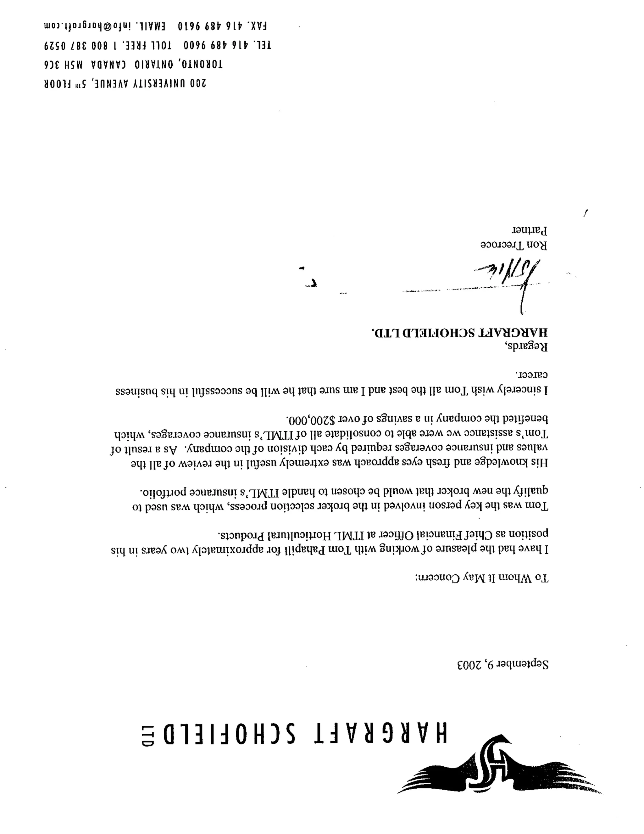 ITML 3rd Party Reference letters | PDF