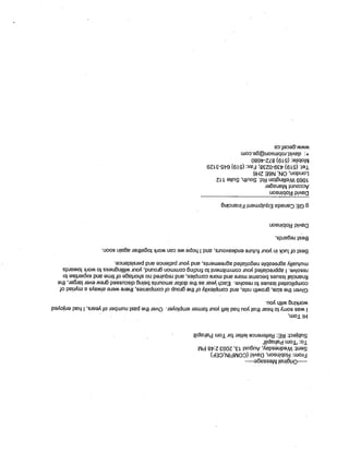 ITML 3rd Party Reference letters | PDF