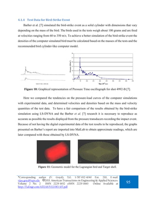Smooth Particle Hydrodynamics for Bird-Strike Analysis Using LS-DYNA | PDF