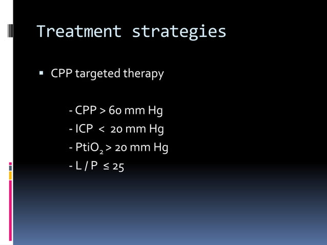Brain monitoring using intraparenchymal cathters | PPT
