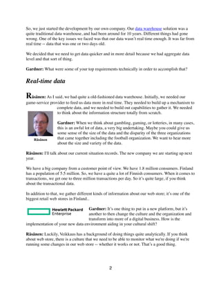How Veikkaus Digitally Transforms as it Emerges as the New Combined ...