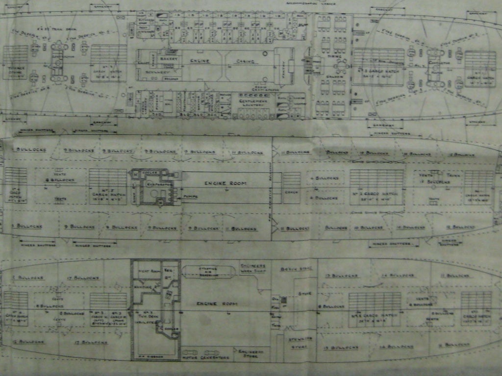 S.S. Centaur deck plan : r/DeckPlans
